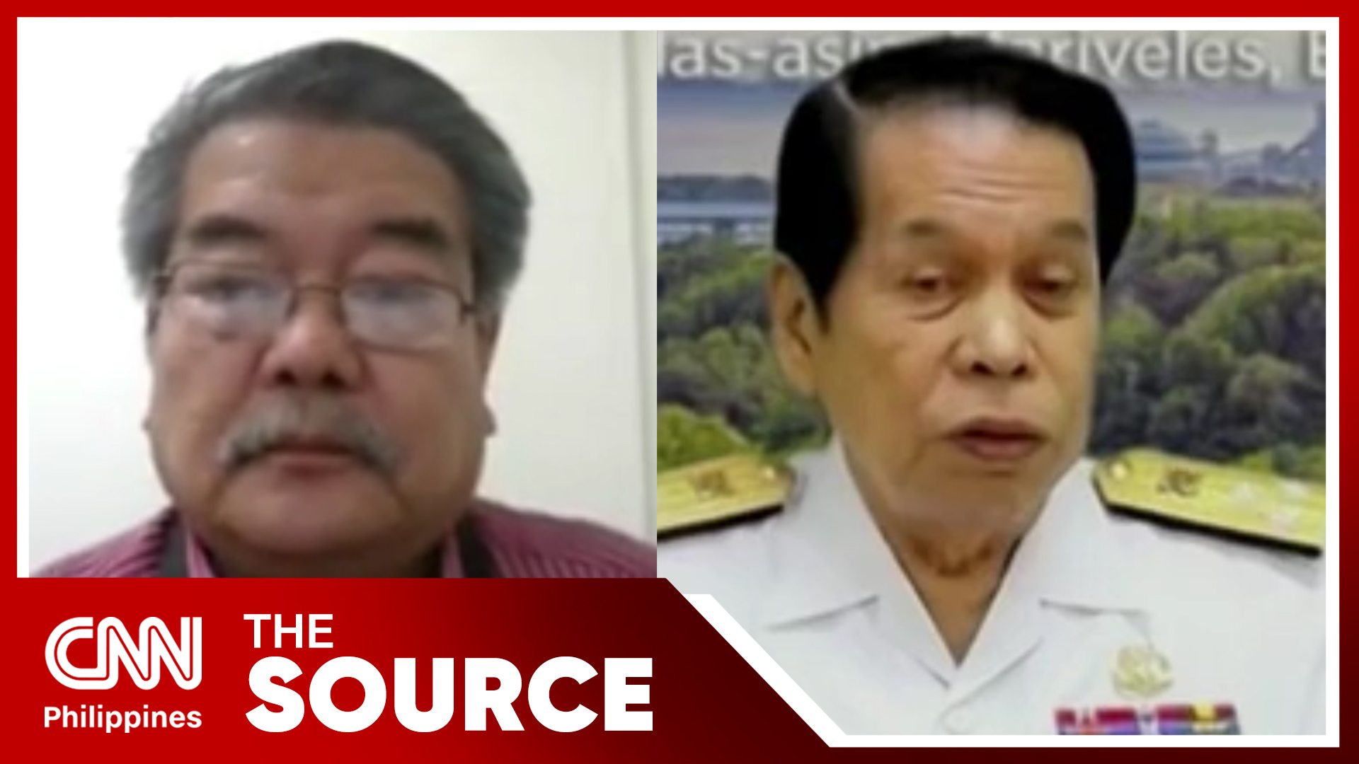Joni Gesmundo & Vice Admiral Eduardo Santos | The Source - newswatchplus.ph