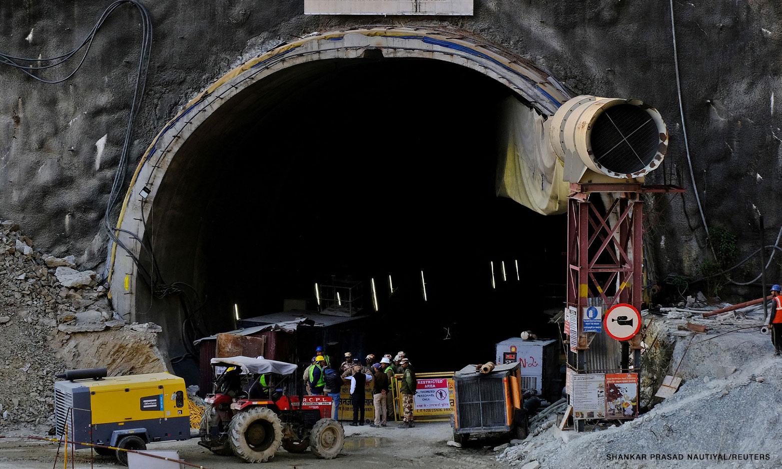 Rescuers in India tunnel collapse change approach as frantic efforts ...
