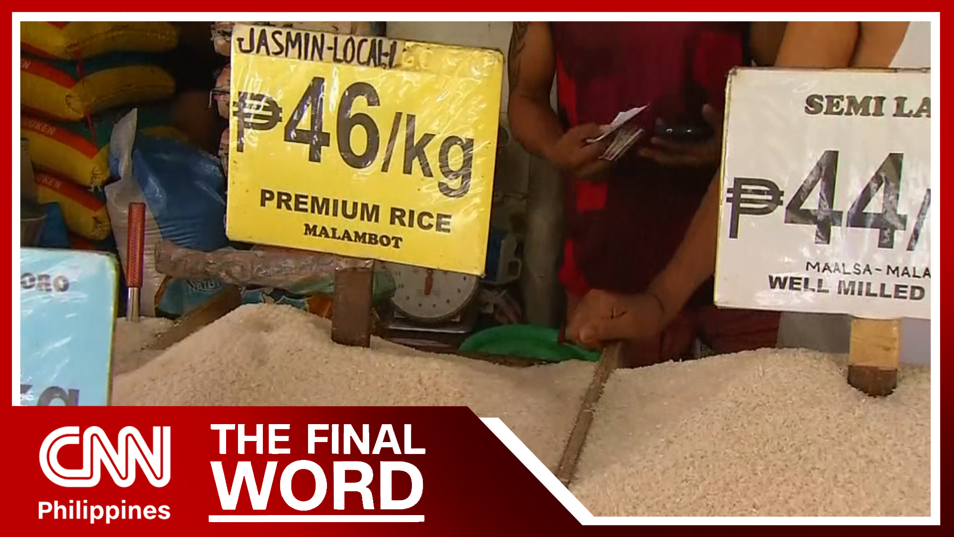Marcos: NFA rice buffer stock already thin - newswatchplus.ph