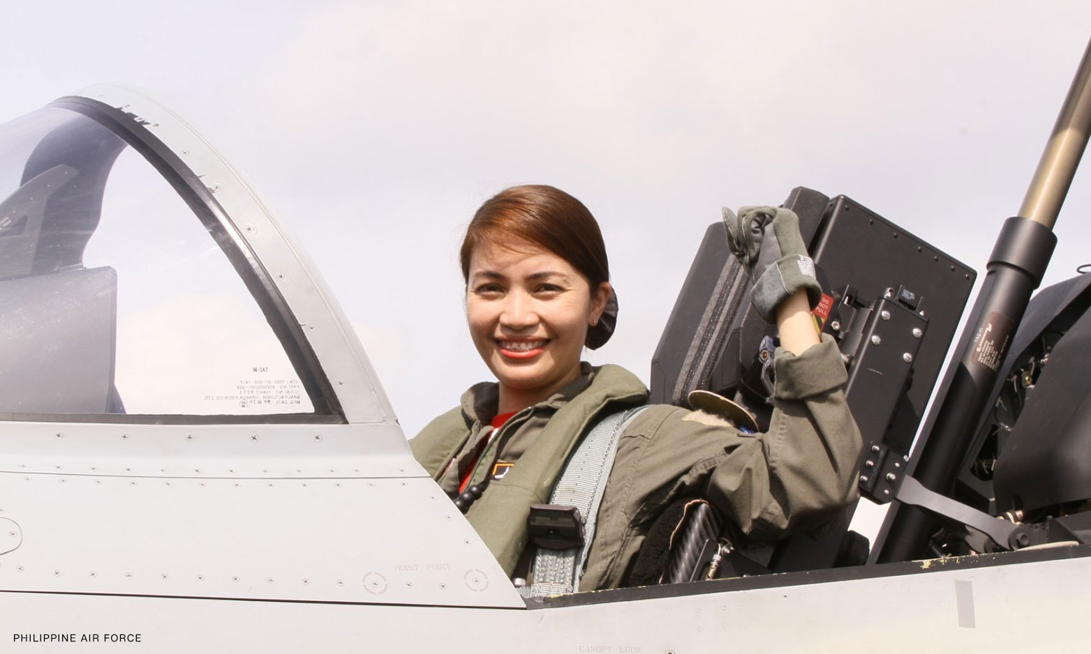 Philippine Air Force introduces first female fighter pilot ...