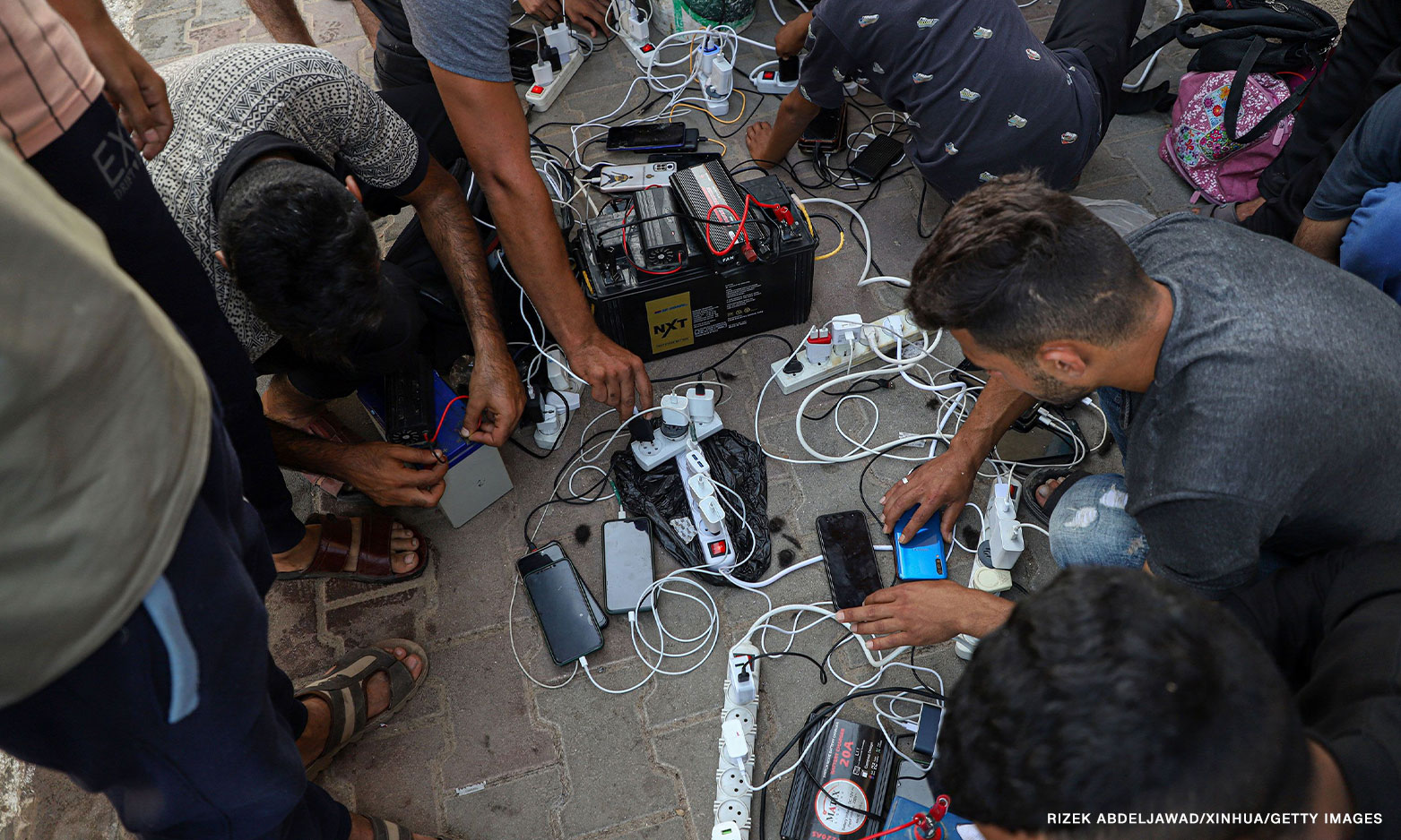 When Gaza lost phone and internet connection under Israeli attack, this ...