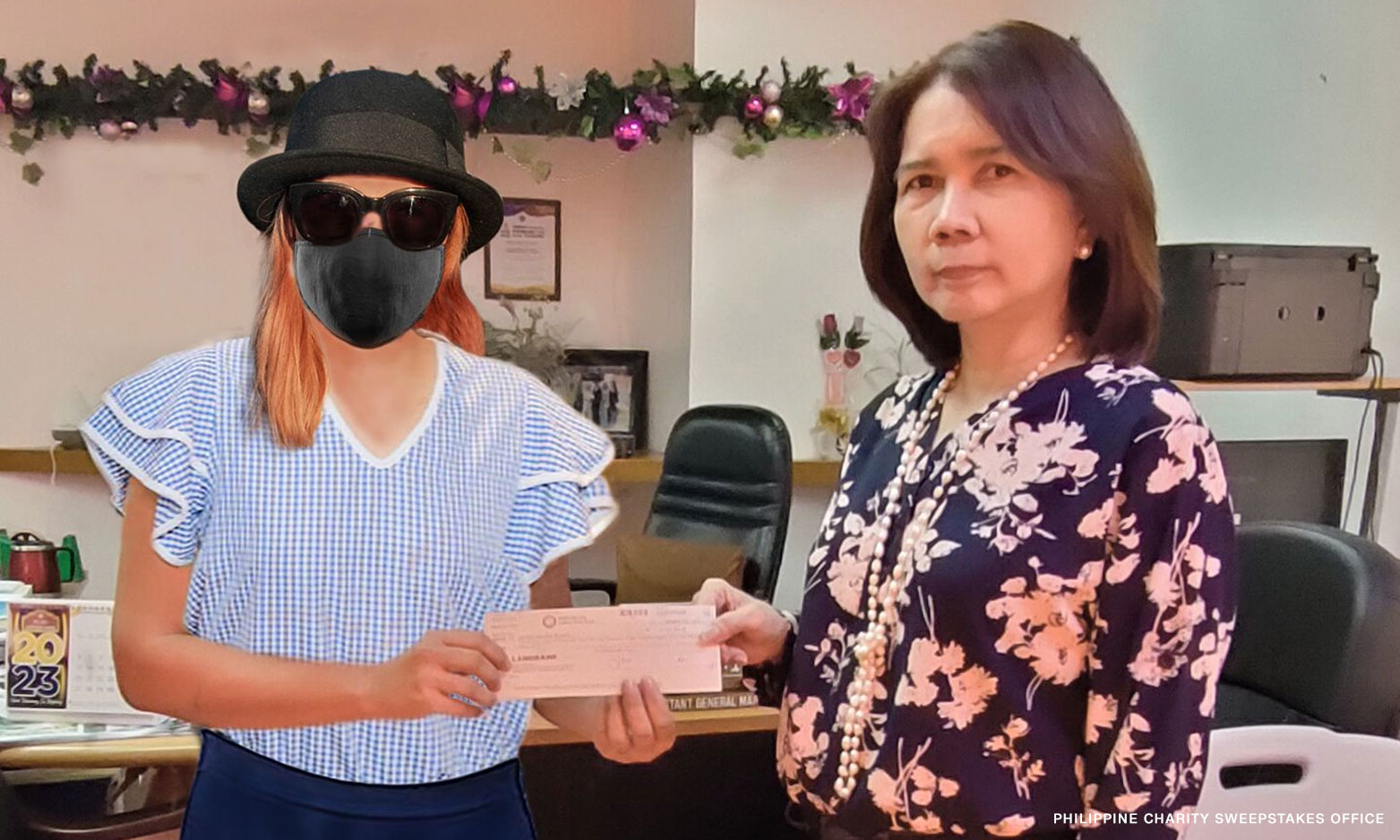 PCSO admits editing viral photo of lotto winner due to privacy reasons ...