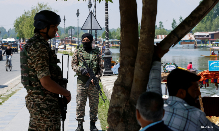 India, Pakistan exchange small arms fire across Kashmir border for ...
