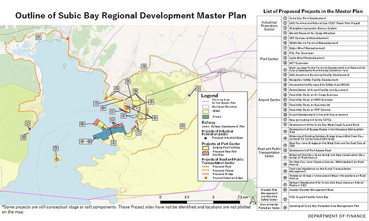 DOF endorses new Subic Bay devt plan finalized by Japan - newswatchplus.ph