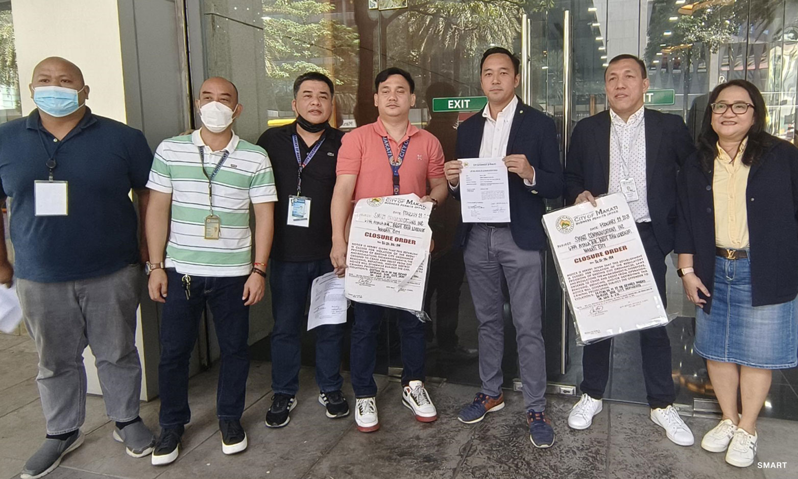 Makati lifts closure order vs Smart main office - newswatchplus.ph