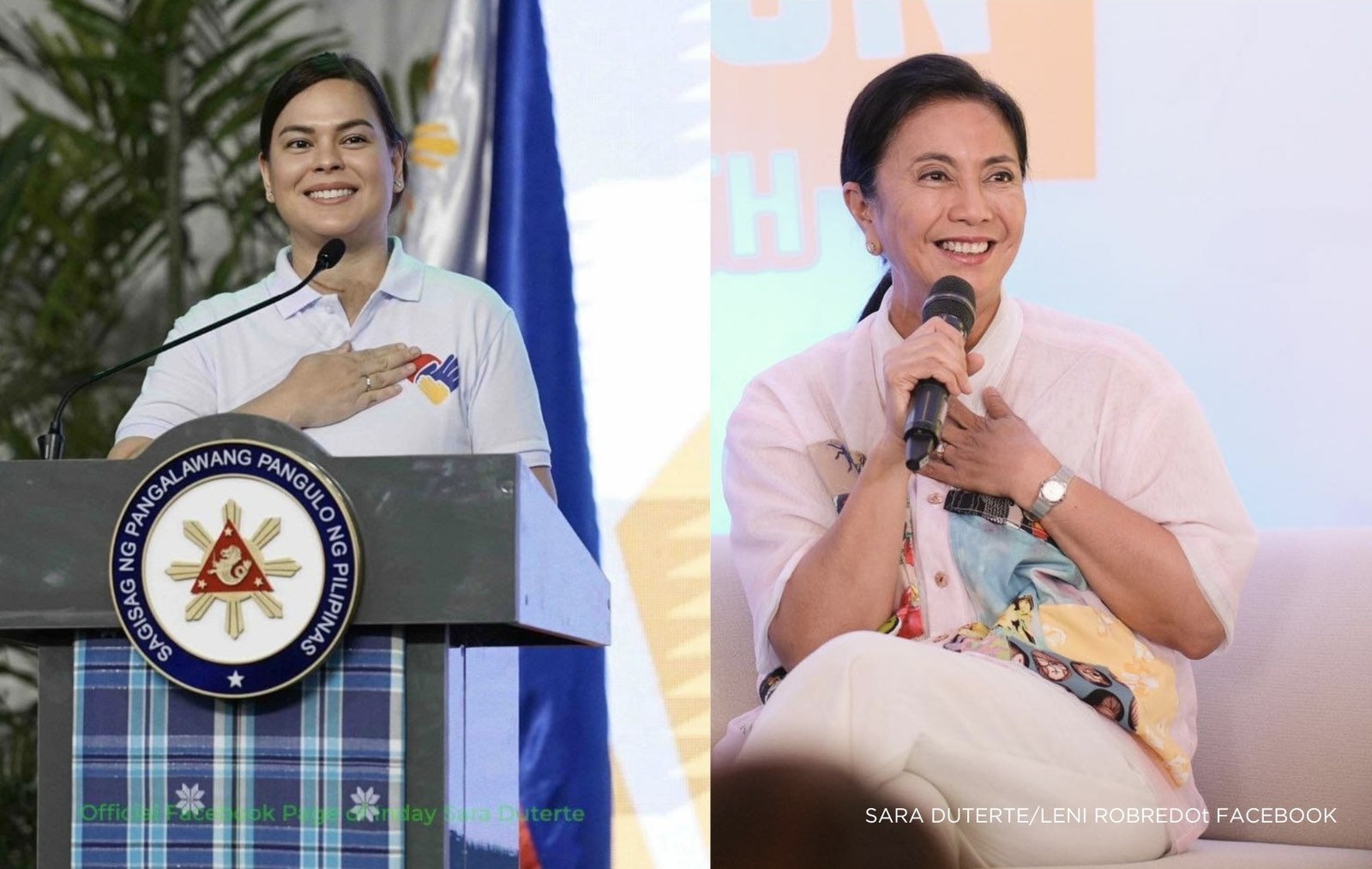 Tale of 2 VPs: Sara Duterte meets Leni Robredo in Naga City ...