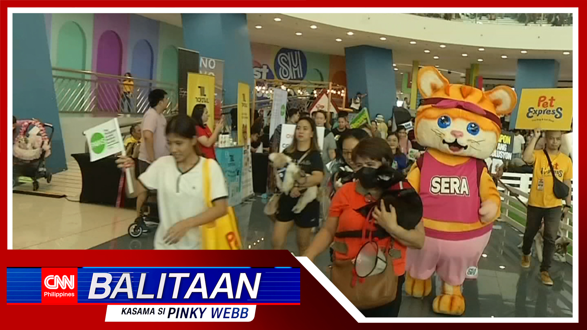 100 alagang hayop rumampa sa World Animal Day - newswatchplus.ph