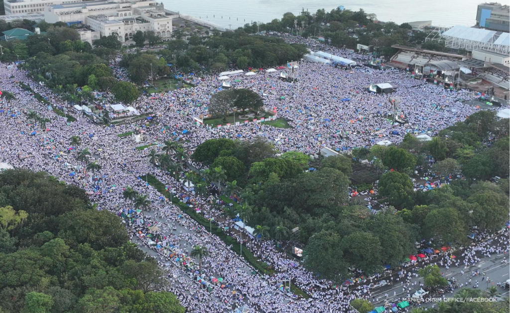 Thousands join 3-day INC rally to protest flood control mess ...